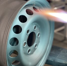 Renowacja felg TIR, piaskowanie i malowanie proszkowe felg ciężarowych ...